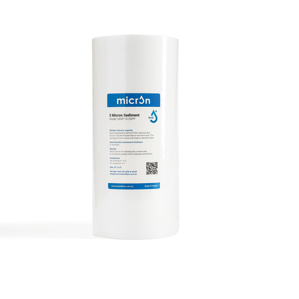 10" 5 Micron Sediment Filter [MWF10-5SPP] – Micron Water Filters