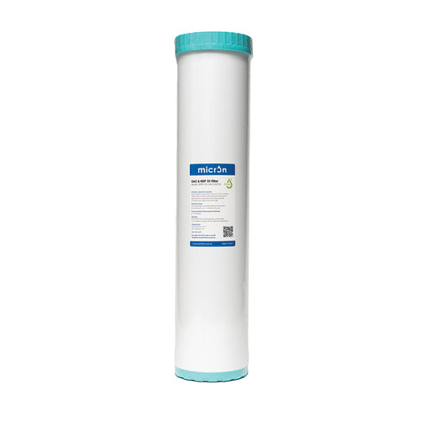 GAC & KDF 55 Filter [MWF20-GAC KDF55] – Micron Water Filters