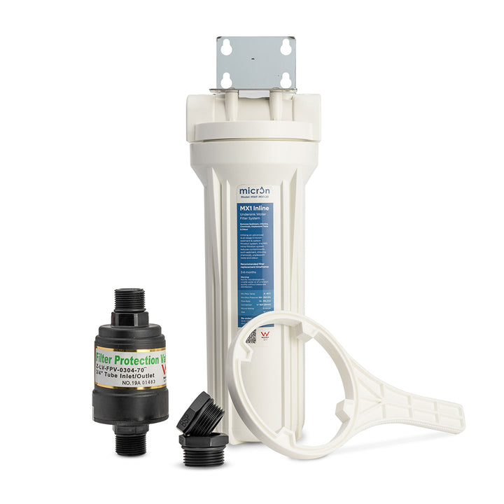 MX1 Inline Under Sink System – Micron Water Filters